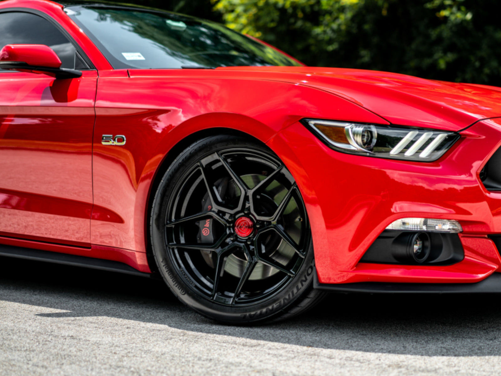 Mustang - RFX11 Wheels - Gloss Black - Titanium - Bronze