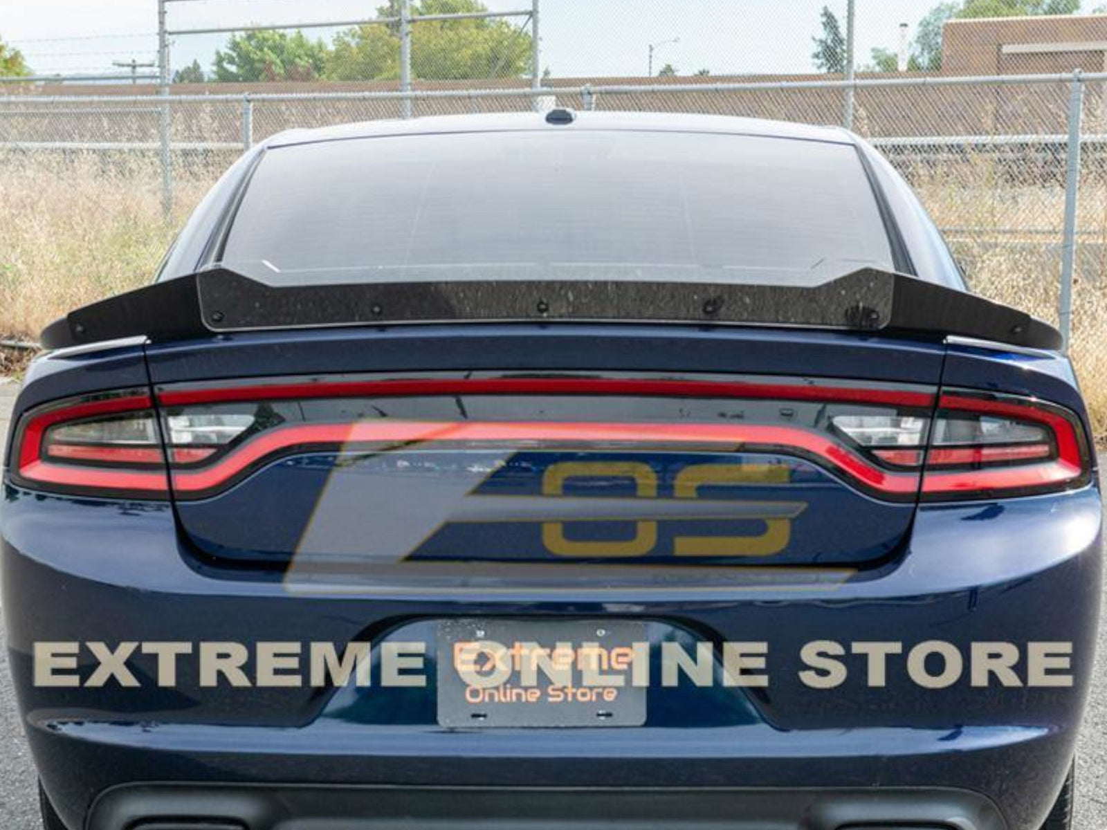 2015-23 Charger - Hellcat Extended Style Spoiler With Wicker Bill