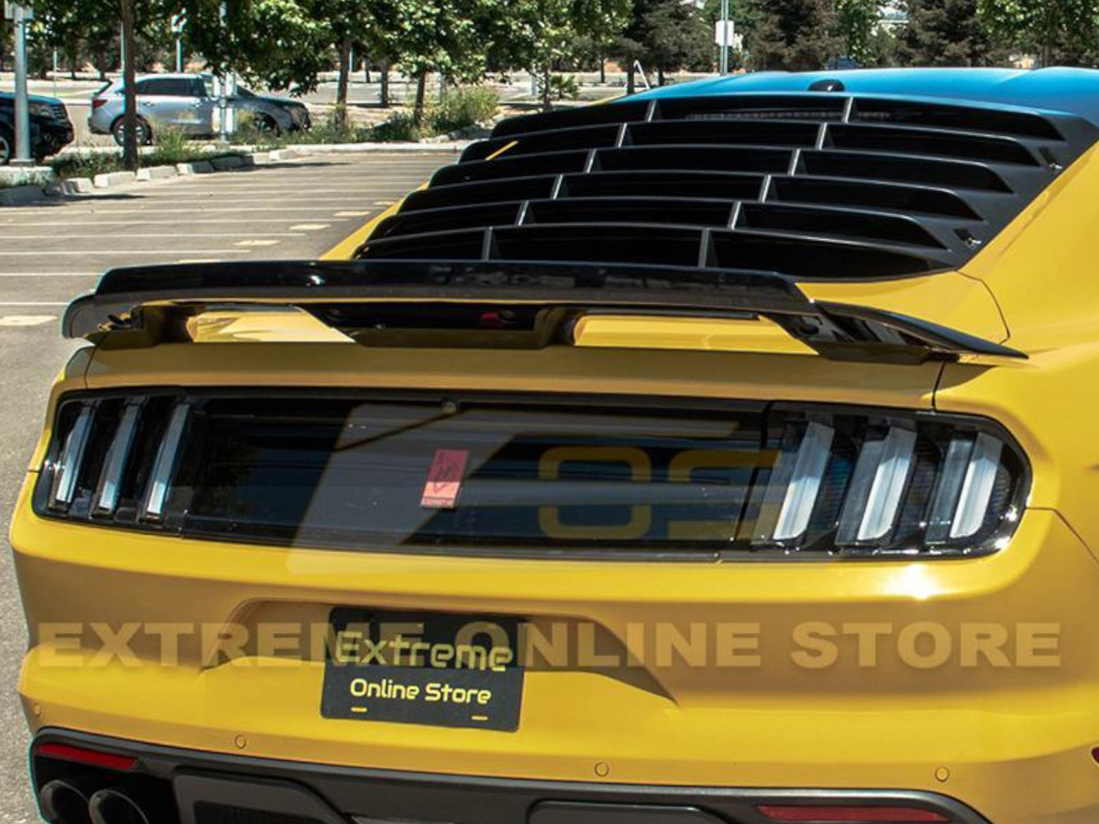 2015-23 Mustang - GT500 Style Spoiler With Wicker Bill