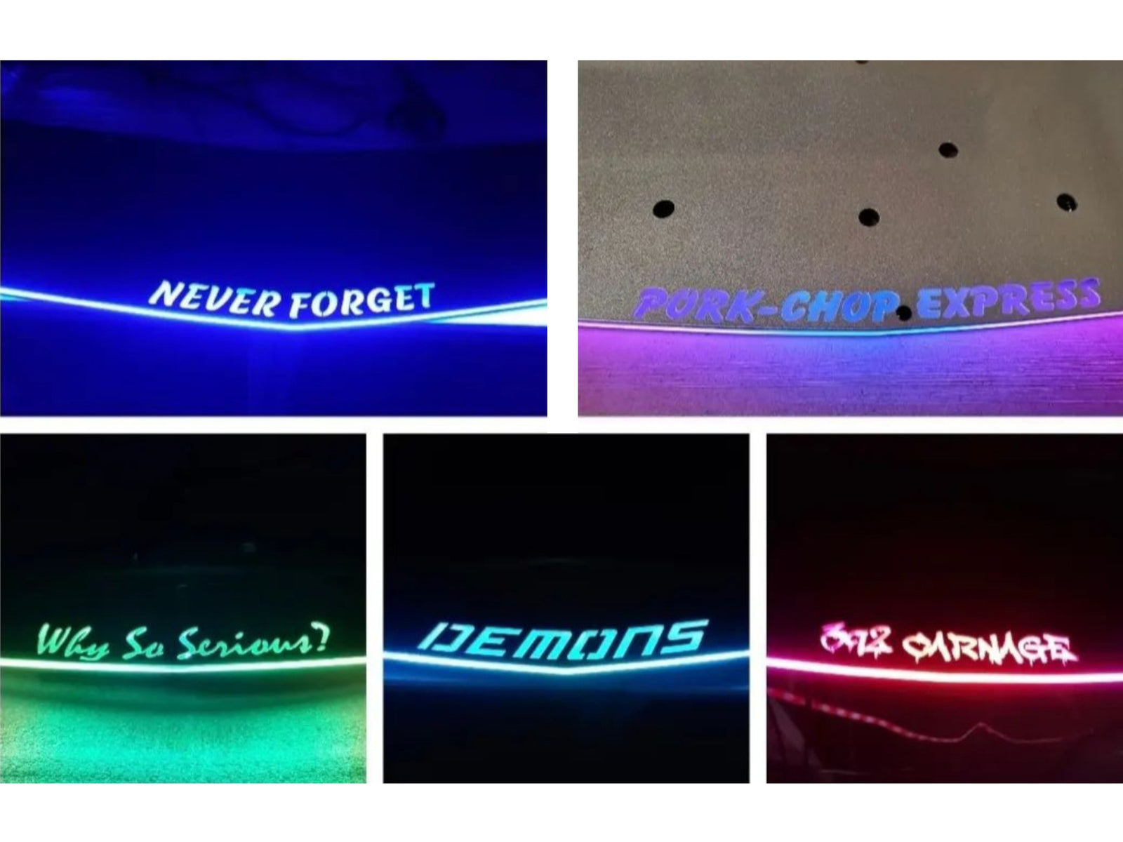 2015-23 Challenger SRT R/T - Street Version Aluminum LED Splitter