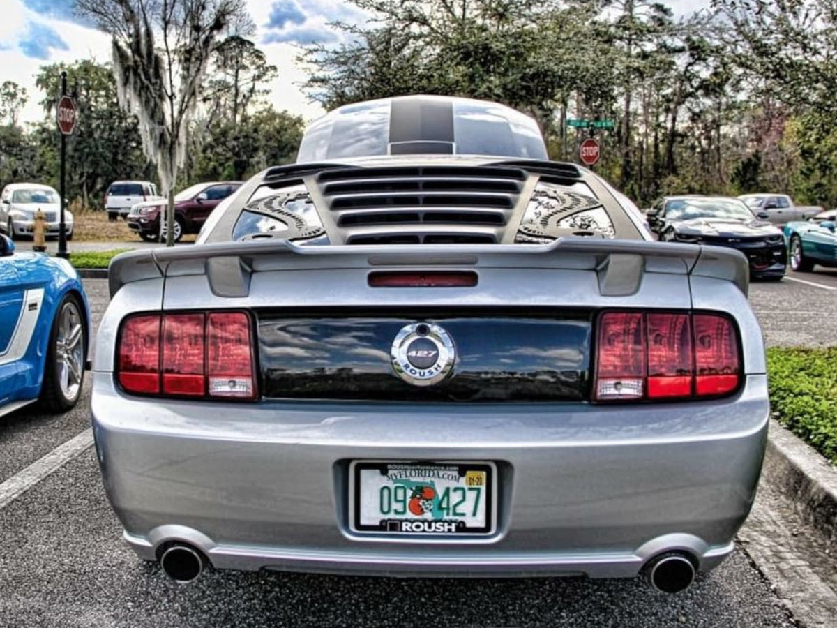 2005 14 Mustang Tekno 1 Rear Window Louver