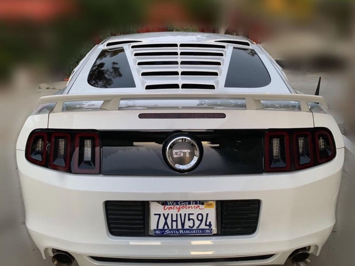 2005 14 Mustang Tekno 1 Rear Window Louver