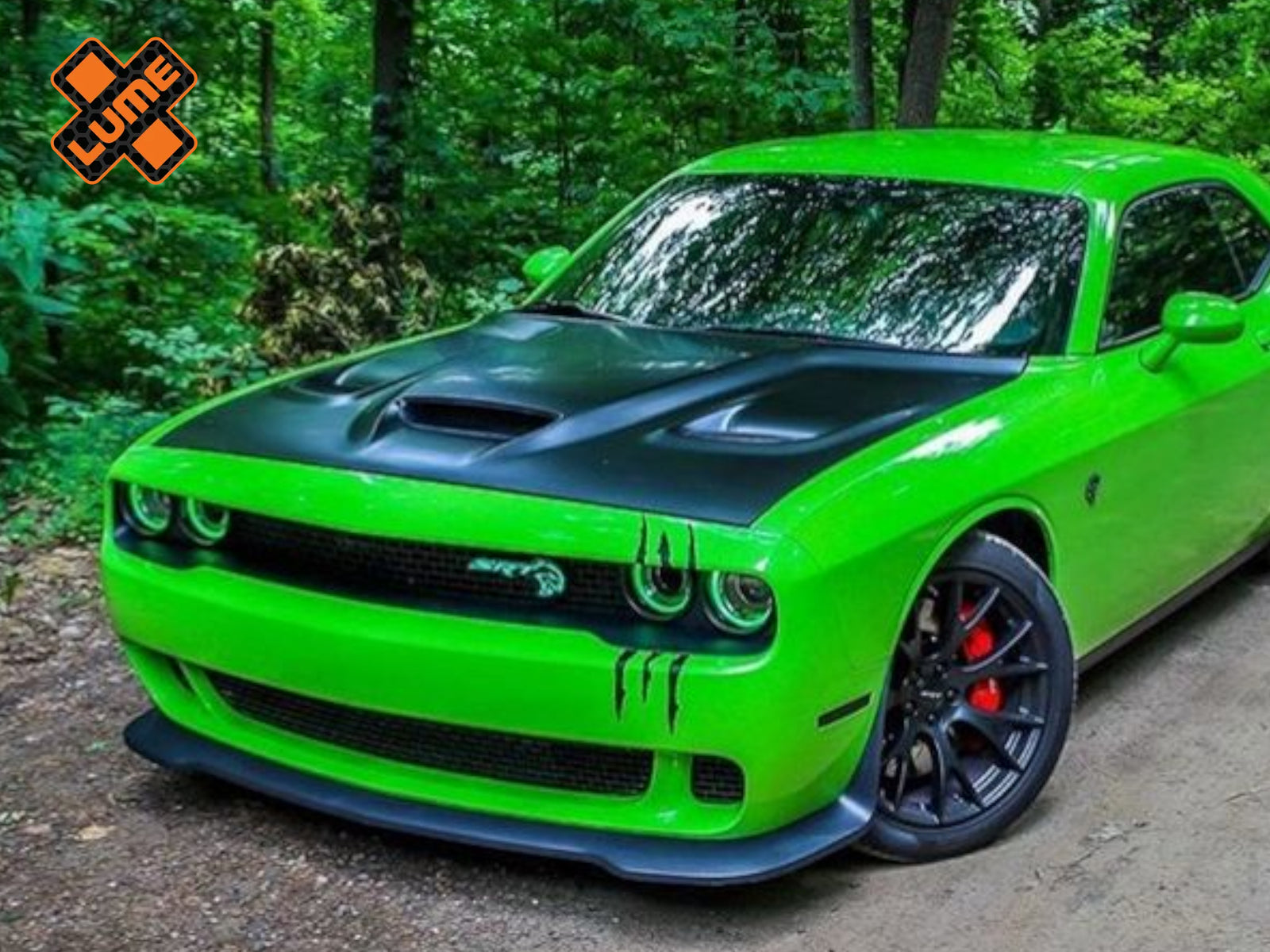 2015-23 Challenger Charger - SRT Hellcat LED Badge