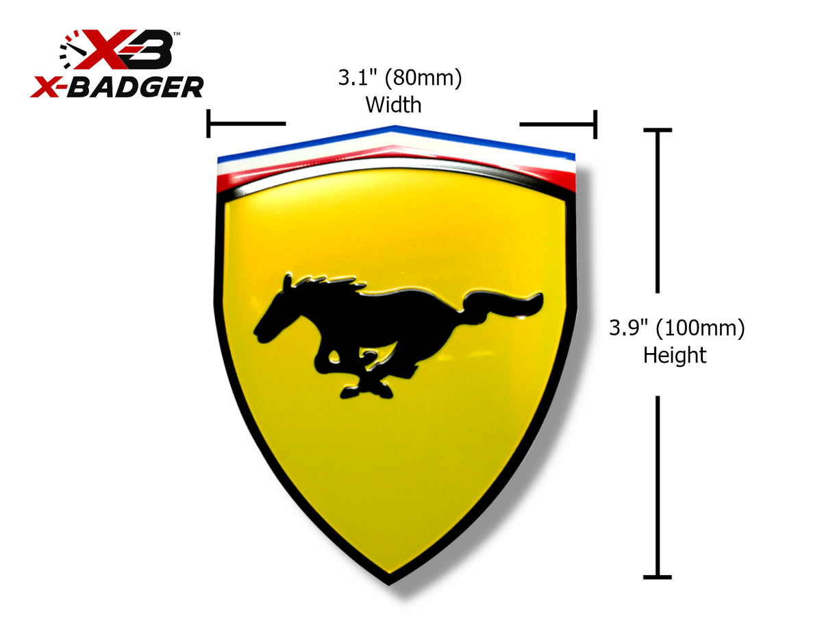Mustang Vs Ferrari Logo